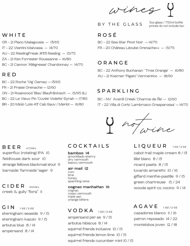 Eat and Drink – The Stable House Bistro Vancouver