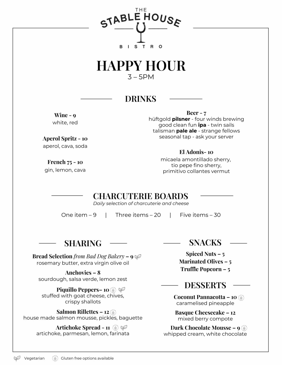 Eat and Drink – The Stable House Bistro Vancouver